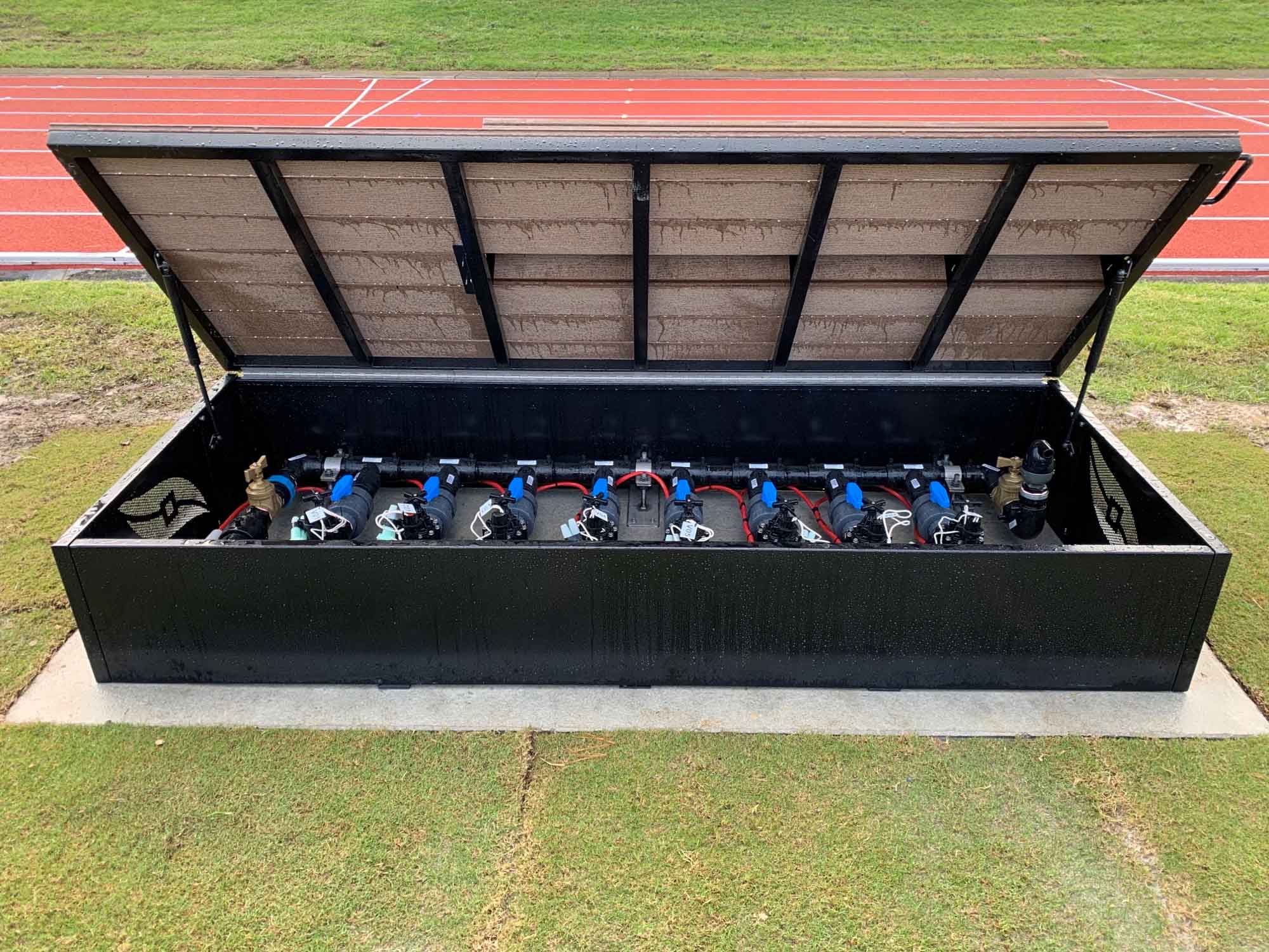 What is a Field of Play Team's role in sportsfield design delivery?