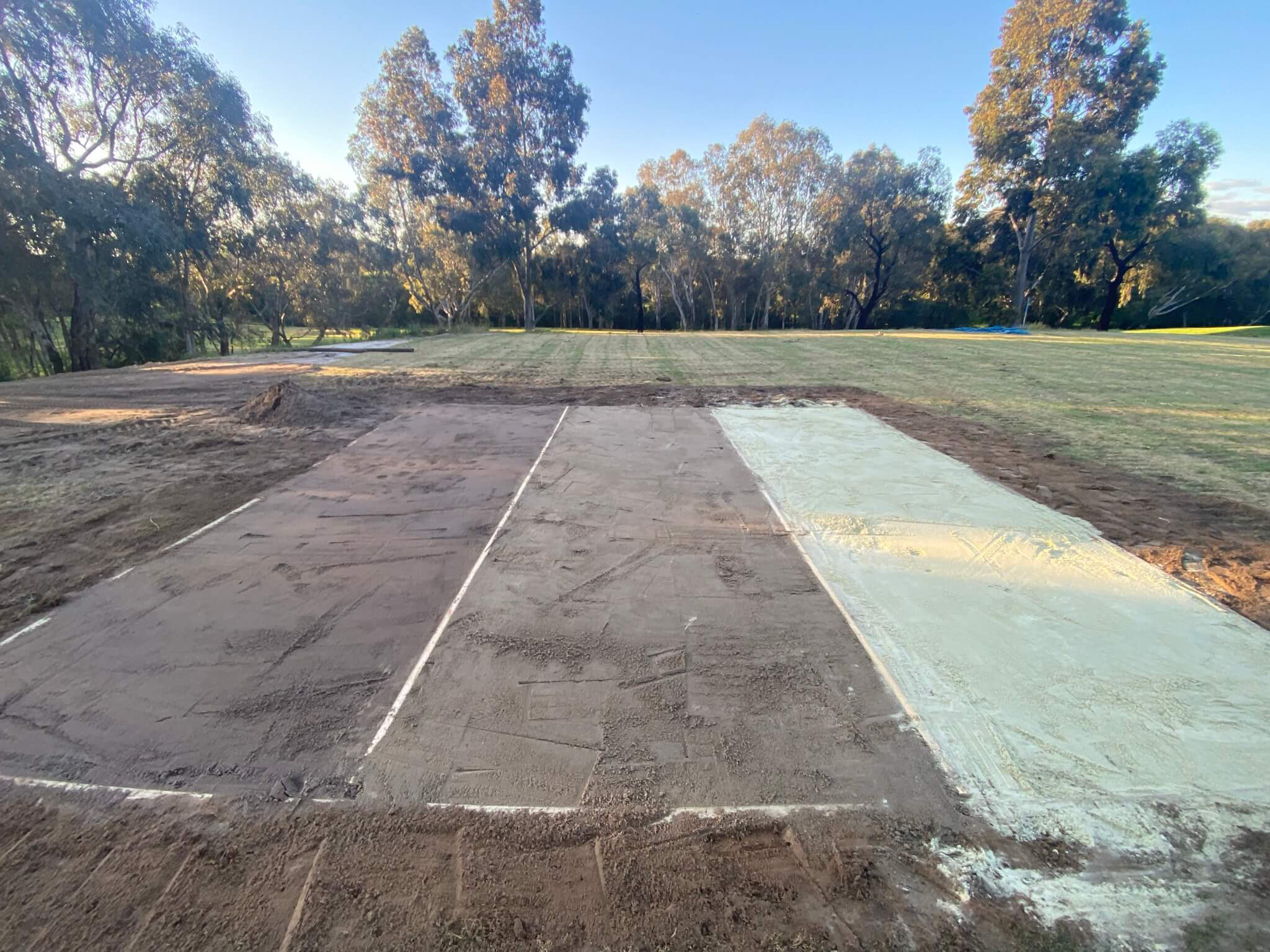 Can recycled glass sand be used as growing medium for natural turf?